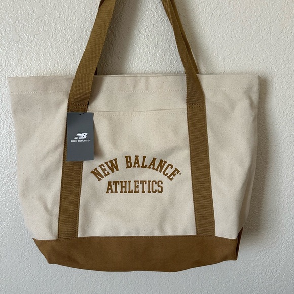 New Balance | Bags | New Balance Canvas Tote Bag | Poshmark